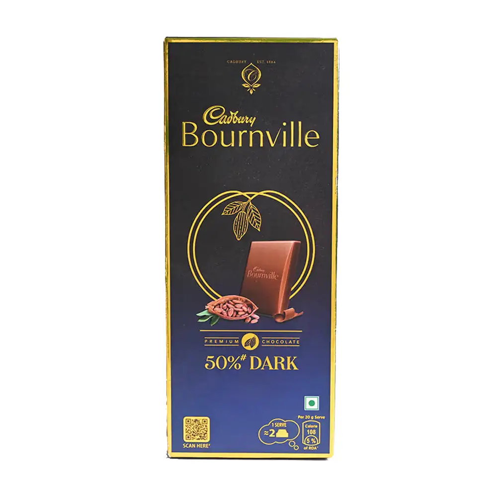 Cadbury Bournville 50% Dark Chocolate 80g | Sinin