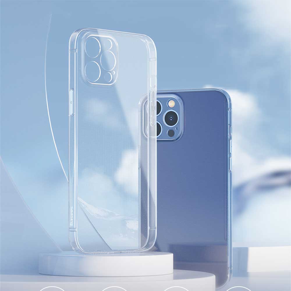 Baseus Camera Protection iPhone 12 Pro Transparent Case | Sinin