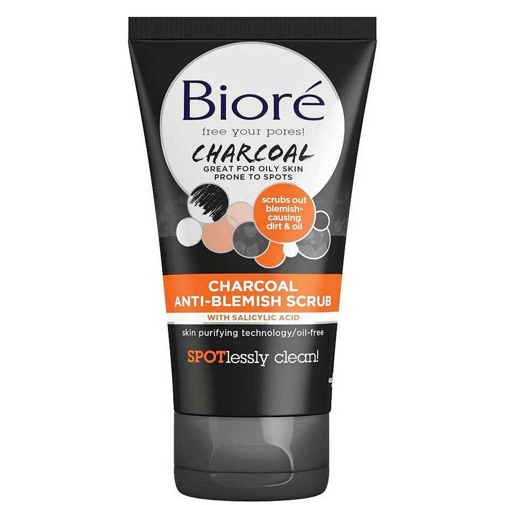 Biore Charcoal Oil Control Anti Blemish Scrub 127g | Sinin