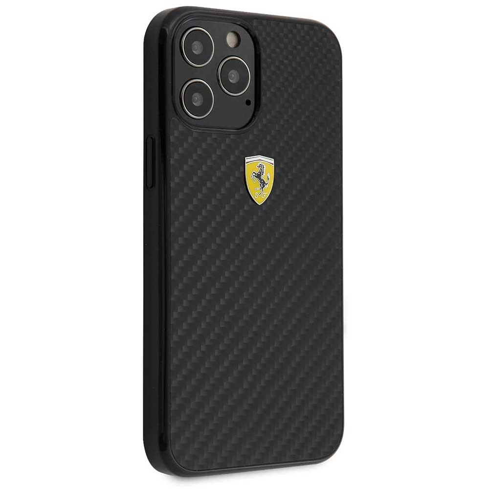 Ferrari 3D Carbon Fibre Case for iPhone 12 Series | Sinin