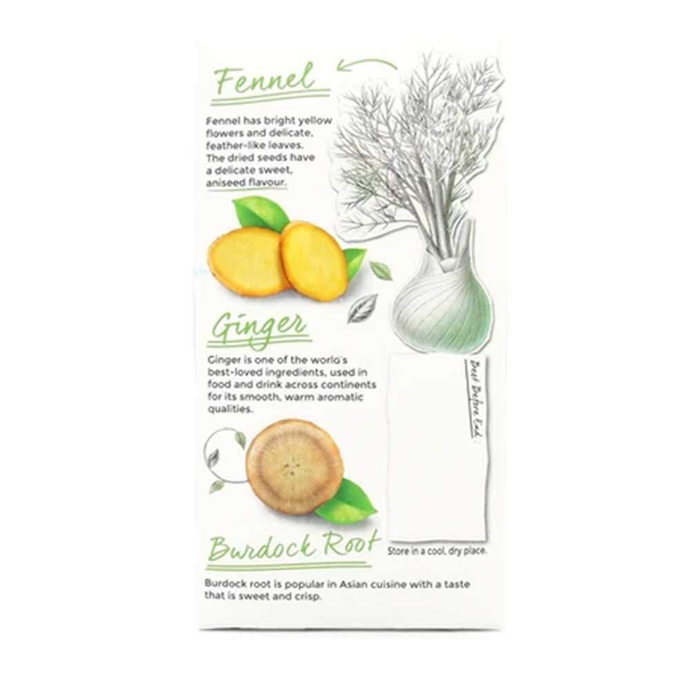 Twinings Superblends Detox Tea with Lemon Ginger Burdock Root & Fennel ...
