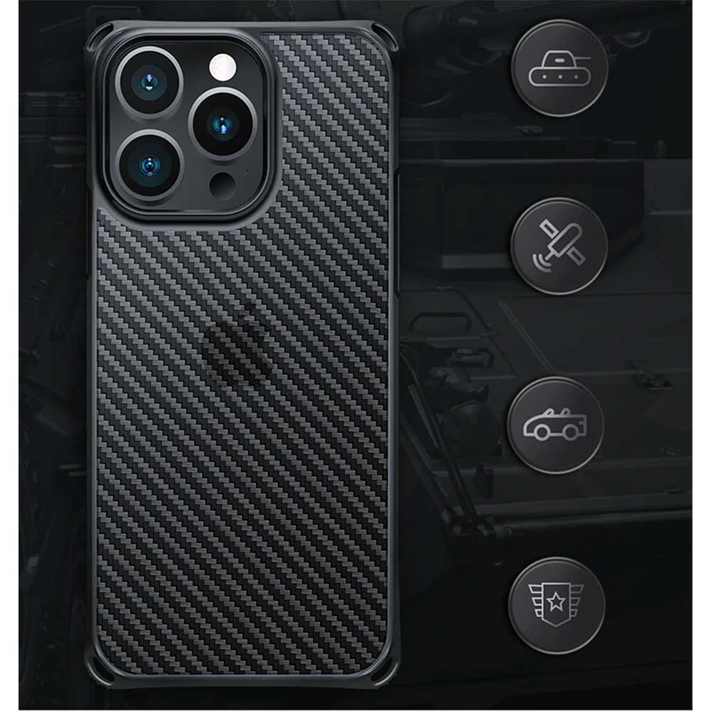 Xundd Carbon Texture Cover Case for iPhone 13 Series | Sinin