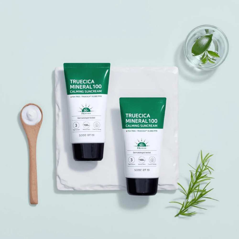 Some By Mi Truecica Mineral 100 Calming Suncream SPF 50+ PA++++ 50ml ...