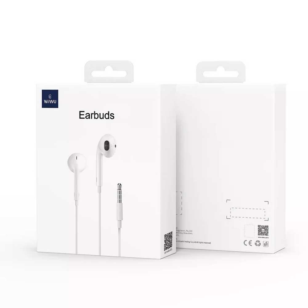 WiWU EB101 Universal 3.5mm Connector Earphones with Microphone | Sinin