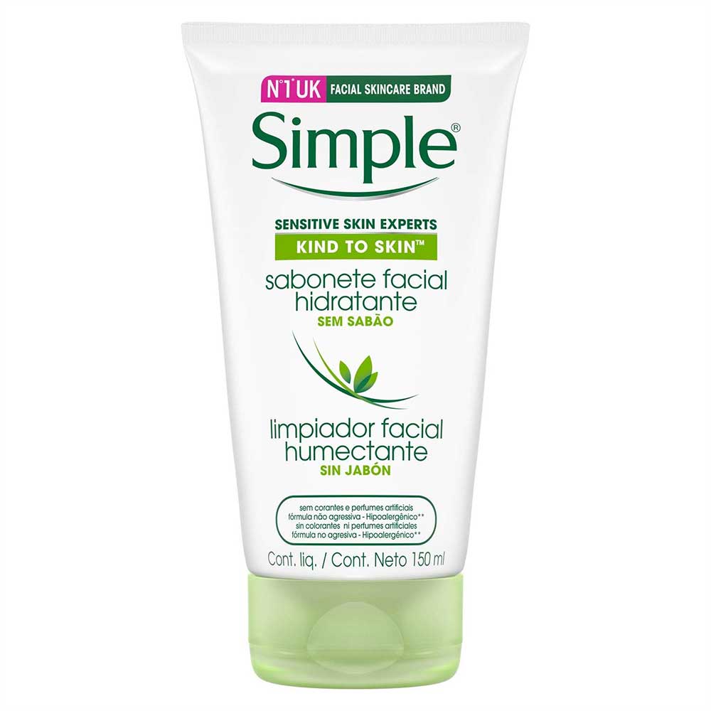 Simple Kind to Skin Moisturising Facial Wash 150ml | Sinin