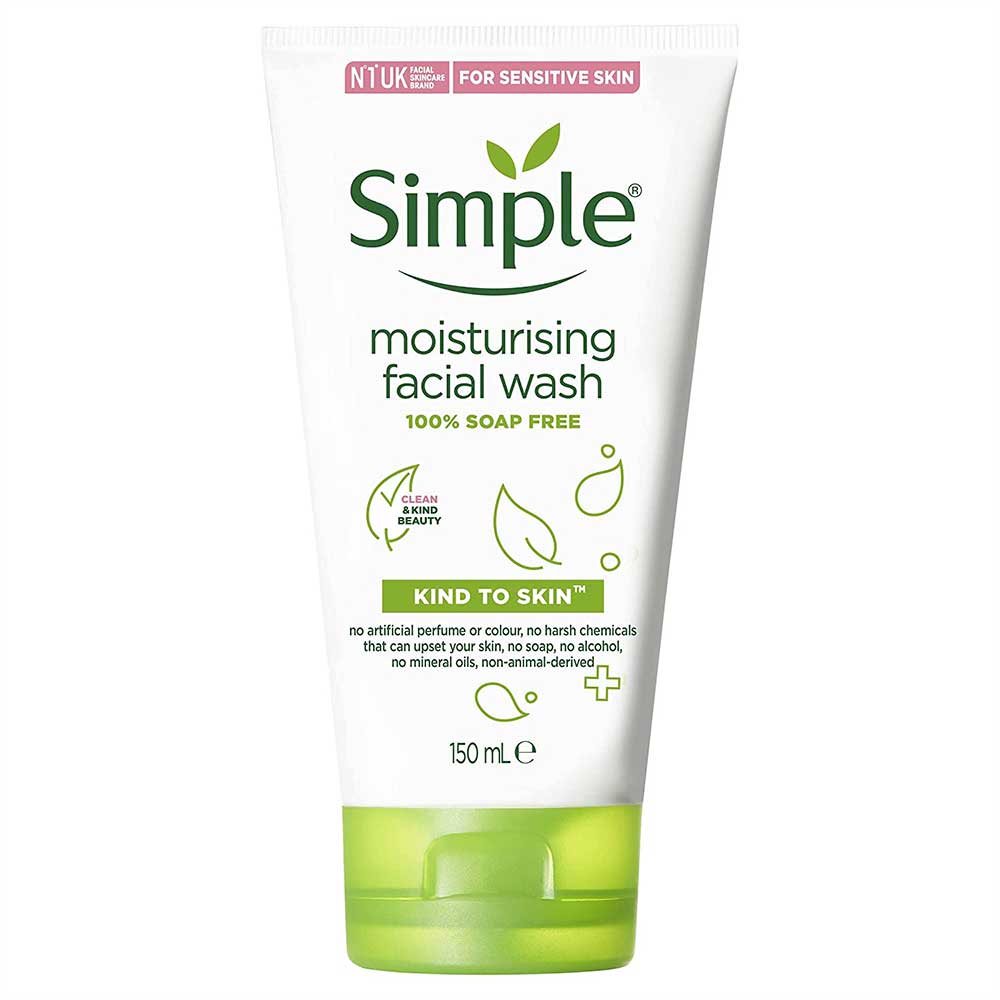 Simple Kind to Skin Moisturising Facial Wash 150ml | Sinin