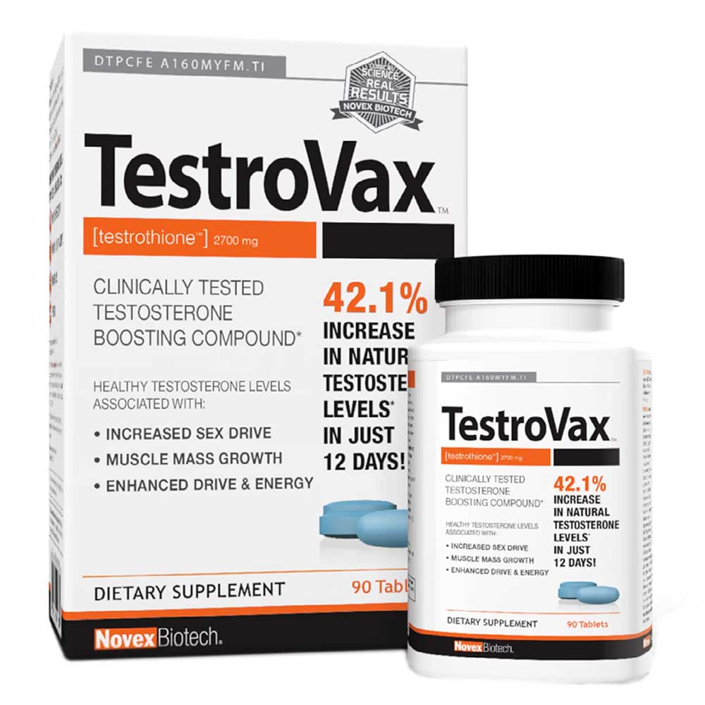 Novex Biotech TestroVax 90 Tablets | Sinin