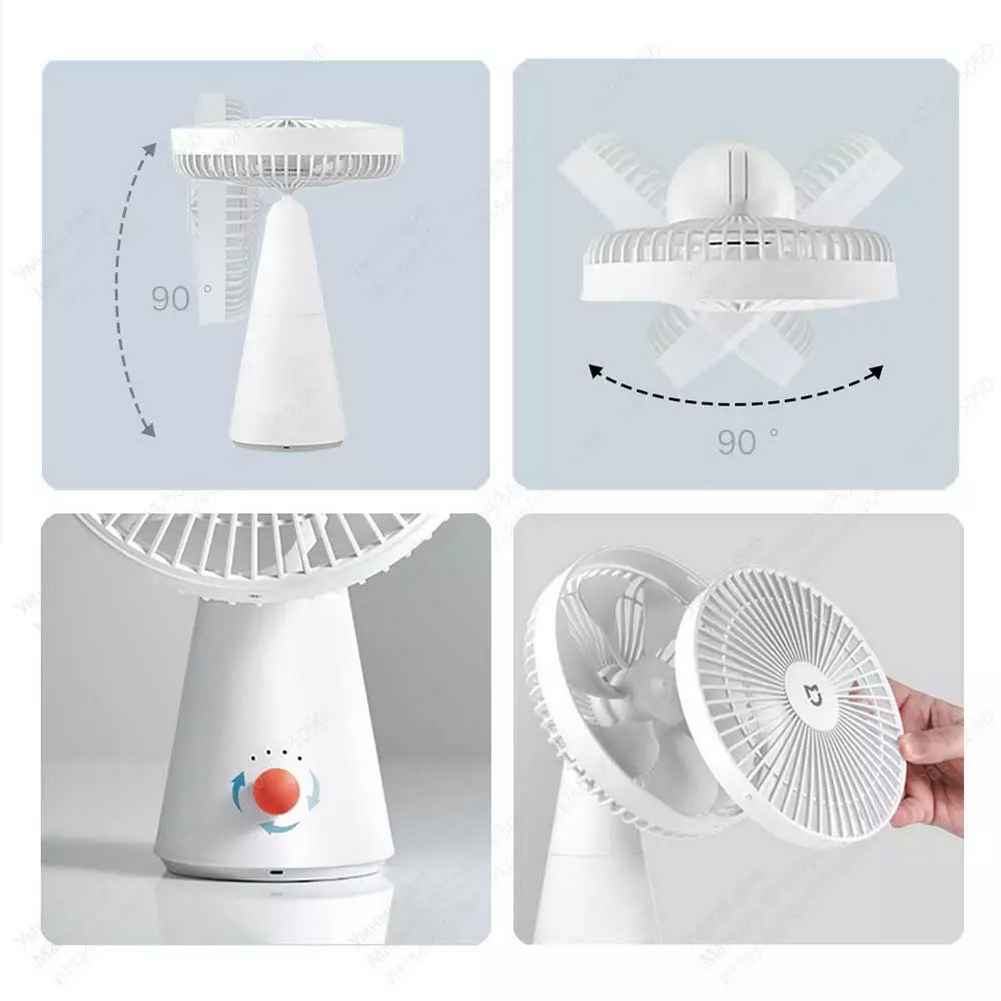 Xiaomi Mijia Desktop Natural Wind Rechargeable Battery Small Fan | Sinin