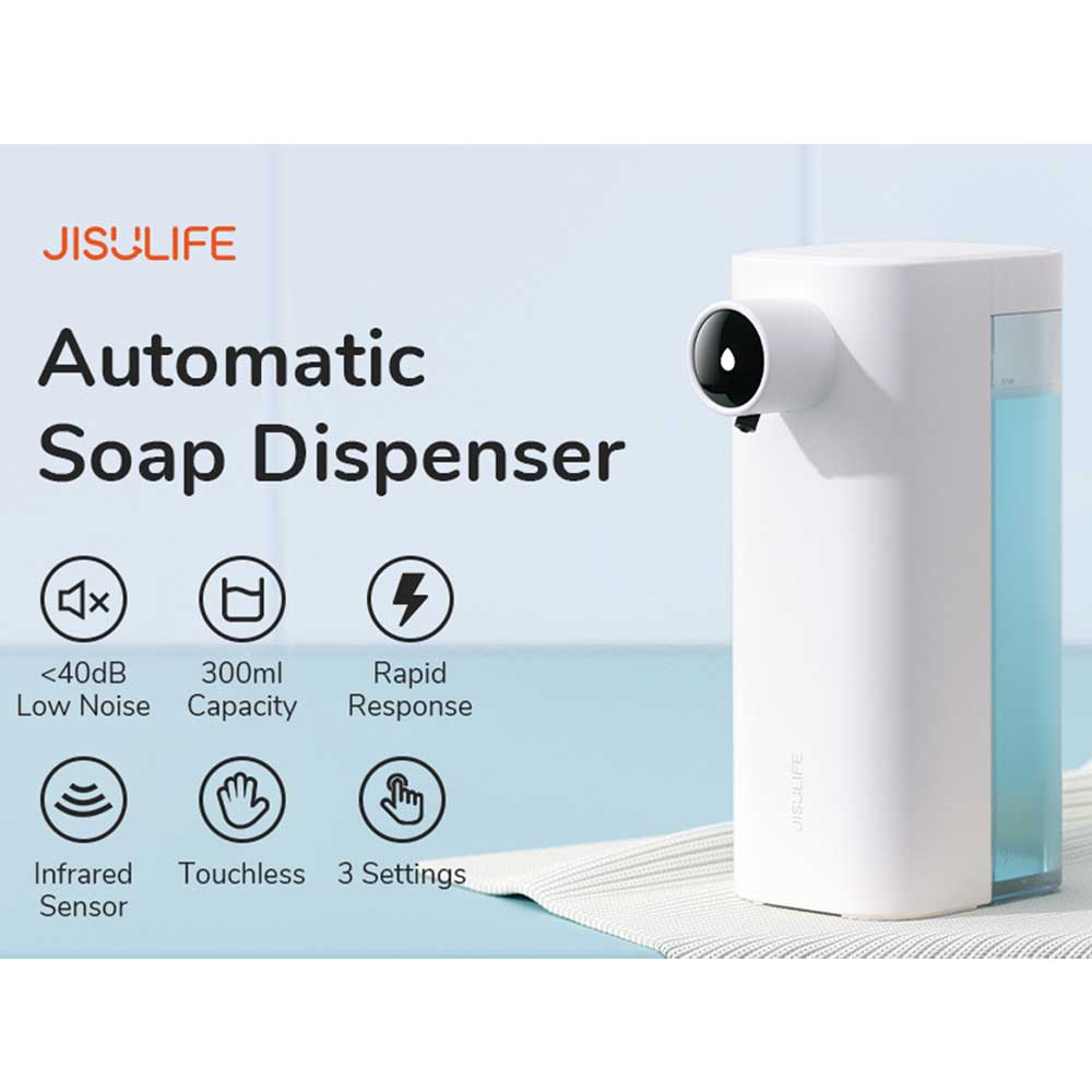Jisulife Automatic Soap Dispenser 3 Levels Touchless | Sinin