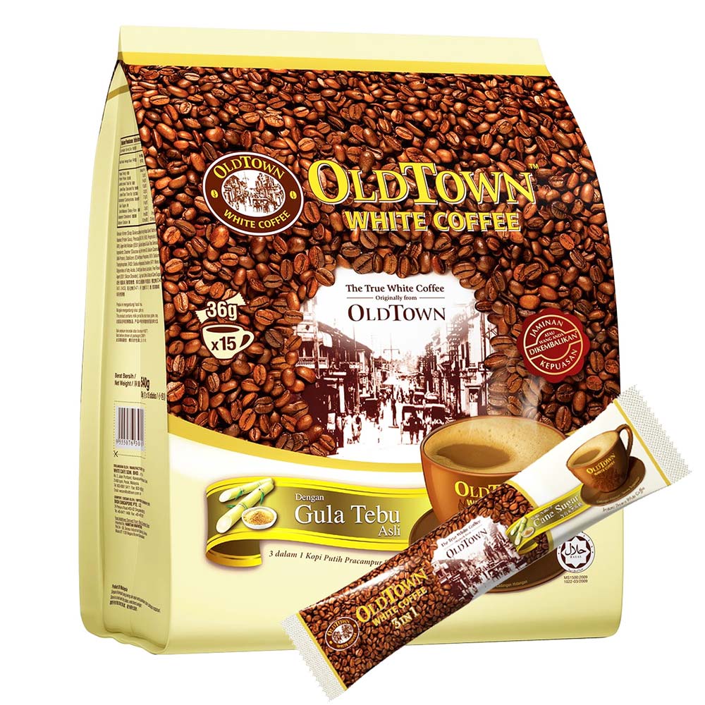 Old Town White Coffee with Natural Cane Sugar 540g | Sinin