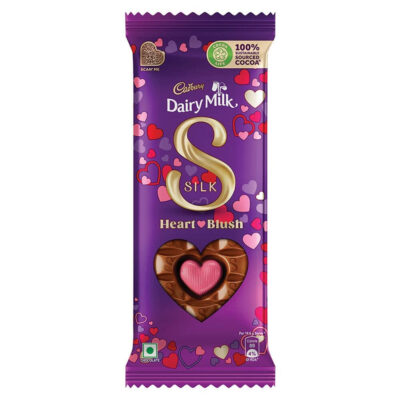 Cadbury Dairy Milk Silk Heart Blush Chocolate Bar 150g | Sinin