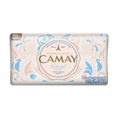 Camay Natural Fresh Scent Beauty Bar Soap 125g | Sinin
