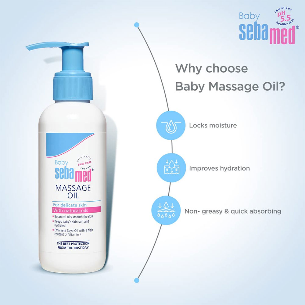 Sebamed Baby Massage Oil 150ml | Sinin