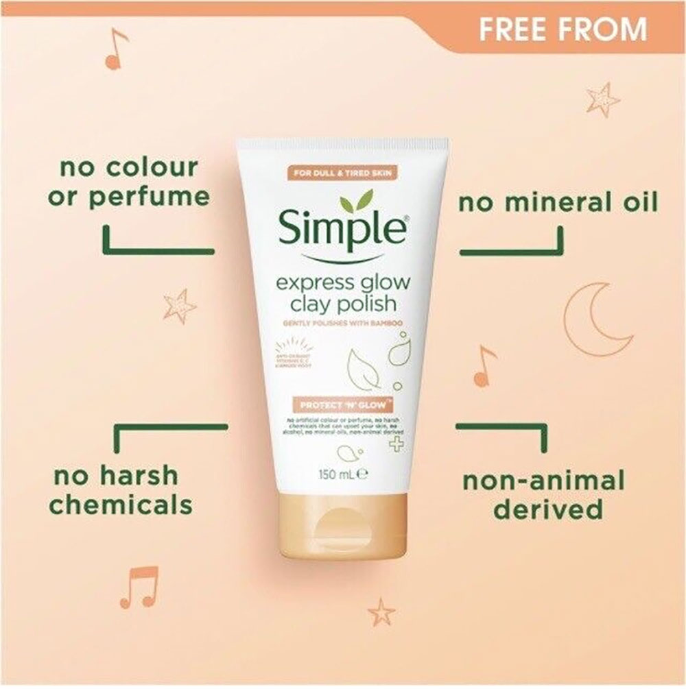 Simple Glow Facial Wash with Vitamin-C 150ml | Sinin