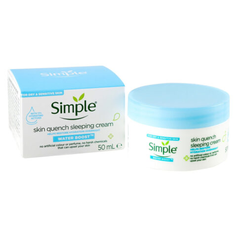 Simple Water Boost Skin Quench Sleeping Cream 50ml | Sinin
