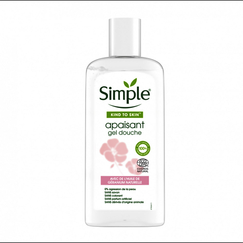 Simple Kind to Skin Apaisant Gel Douche 500ml