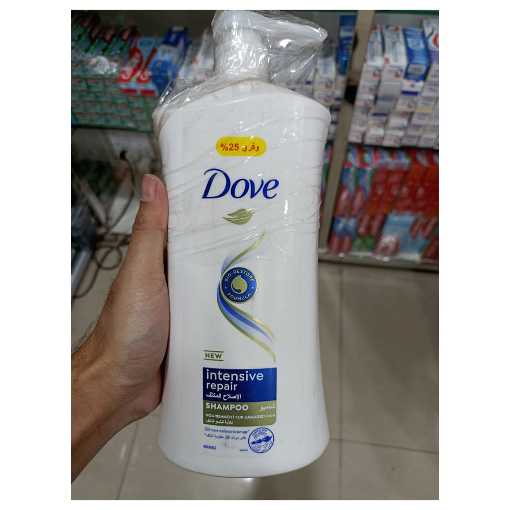 Dove Intensive Repair Shampoo Nourishment for Damaged Hair 1000ml | Sinin