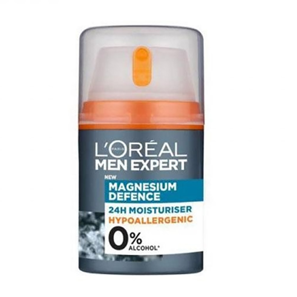 L'Oreal Men Expert Magnesium Defence Hypoallergenic Moisturiser 50ml ...