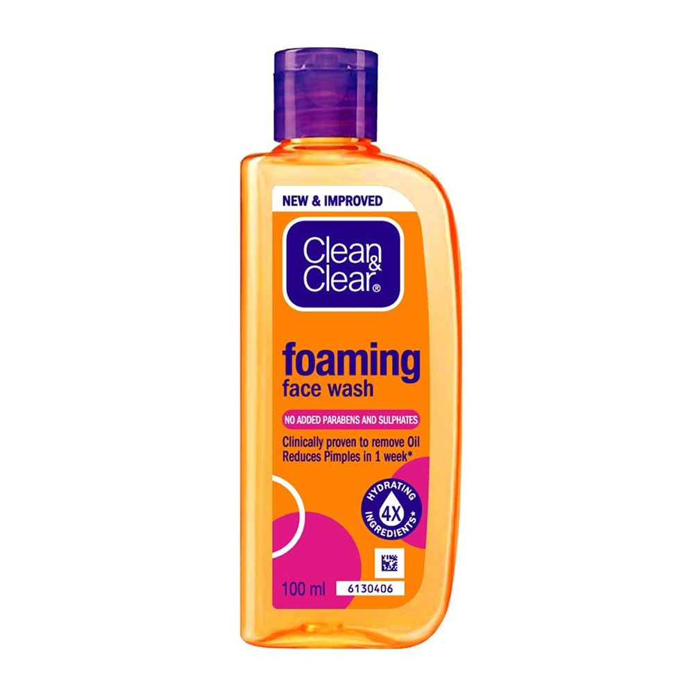 Clean & Clear Foaming Face Wash 100ml | Sinin