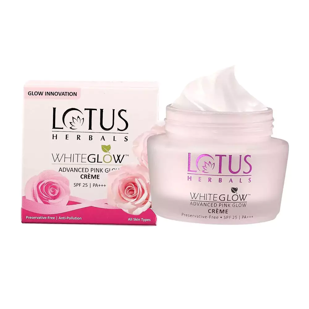 Lotus Herbals Whiteglow Advance Pink Glow Cream 35g | Sinin