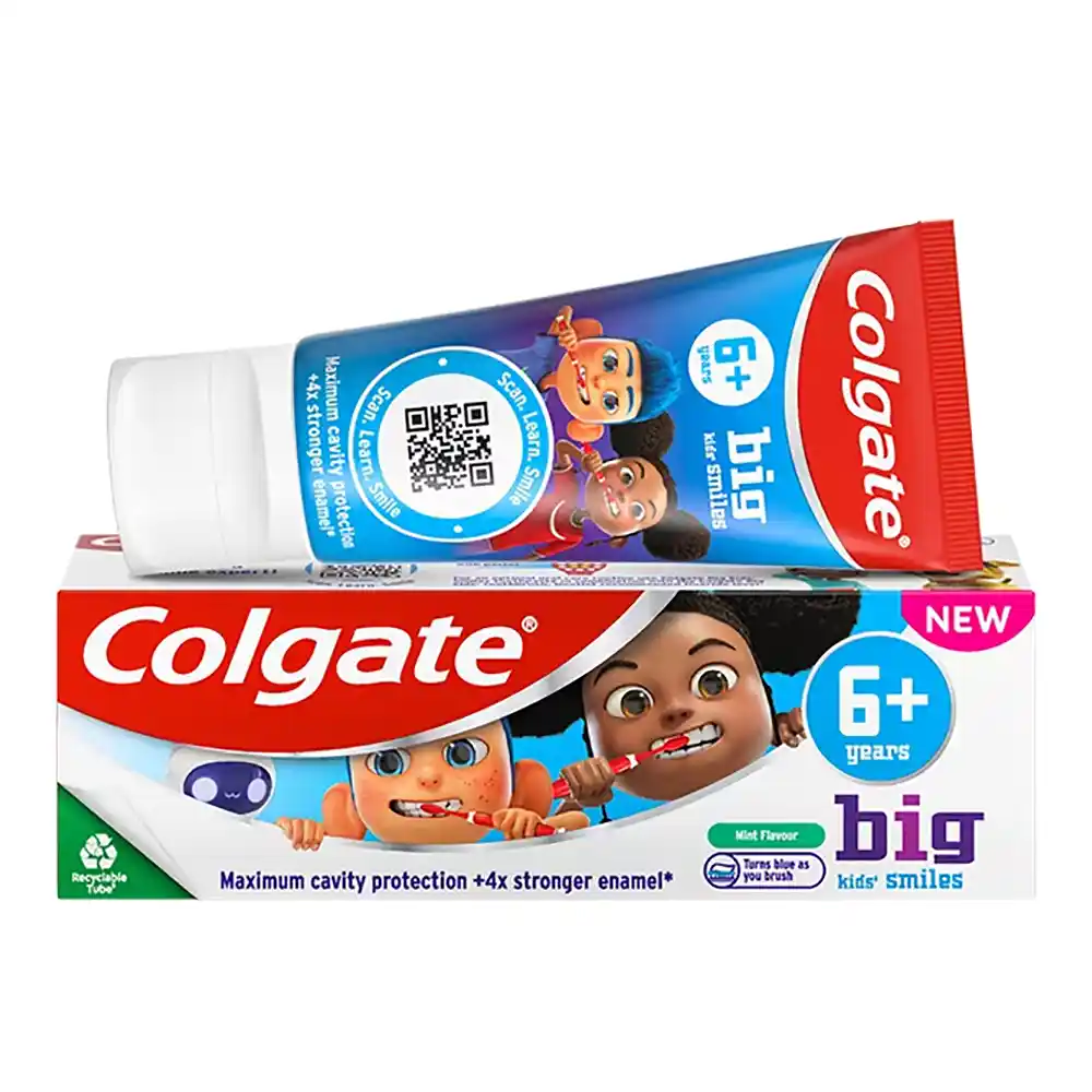 Colgate Big Kids Smiles 6+ Years Toothpaste 50ml | Sinin