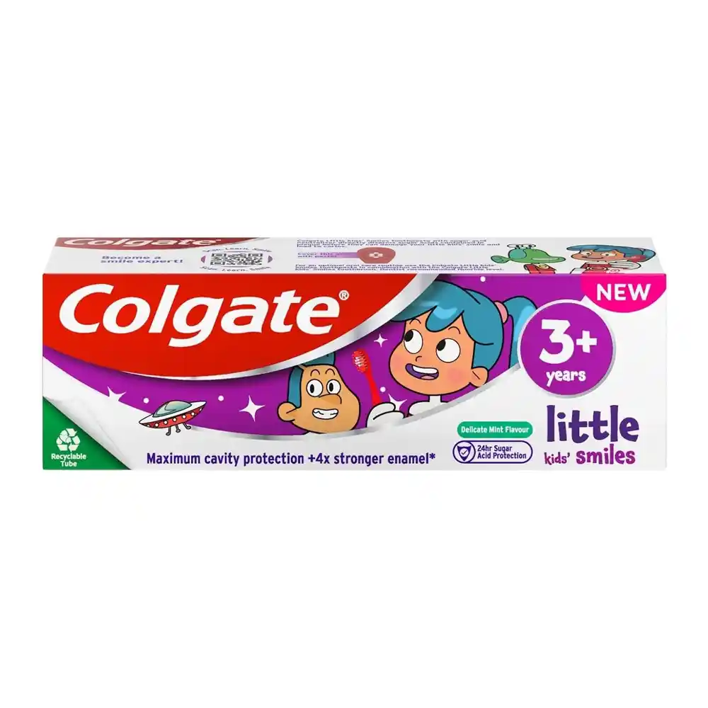 Colgate Little Kids Smiles 3+ Years Toothpaste 50ml | Sinin