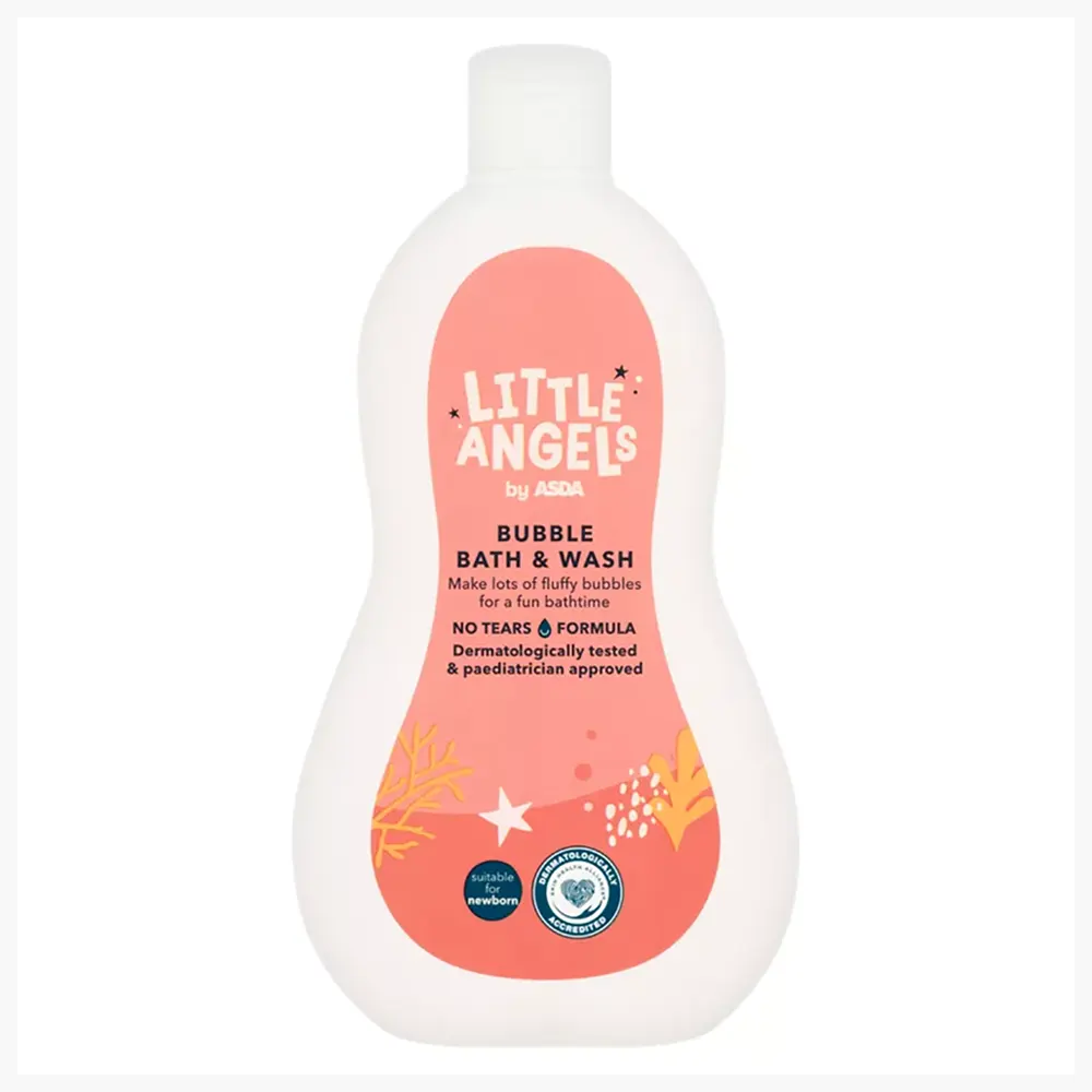 Little Angels by Asda Baby Bubble Bath & Wash 500ml | Sinin