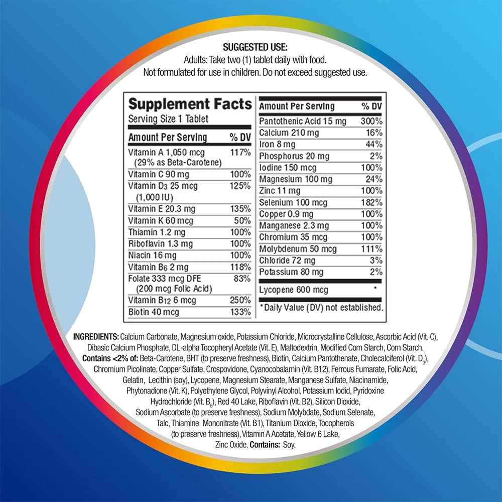 Centrum Men Multivitamin 120 Tablets | Sinin
