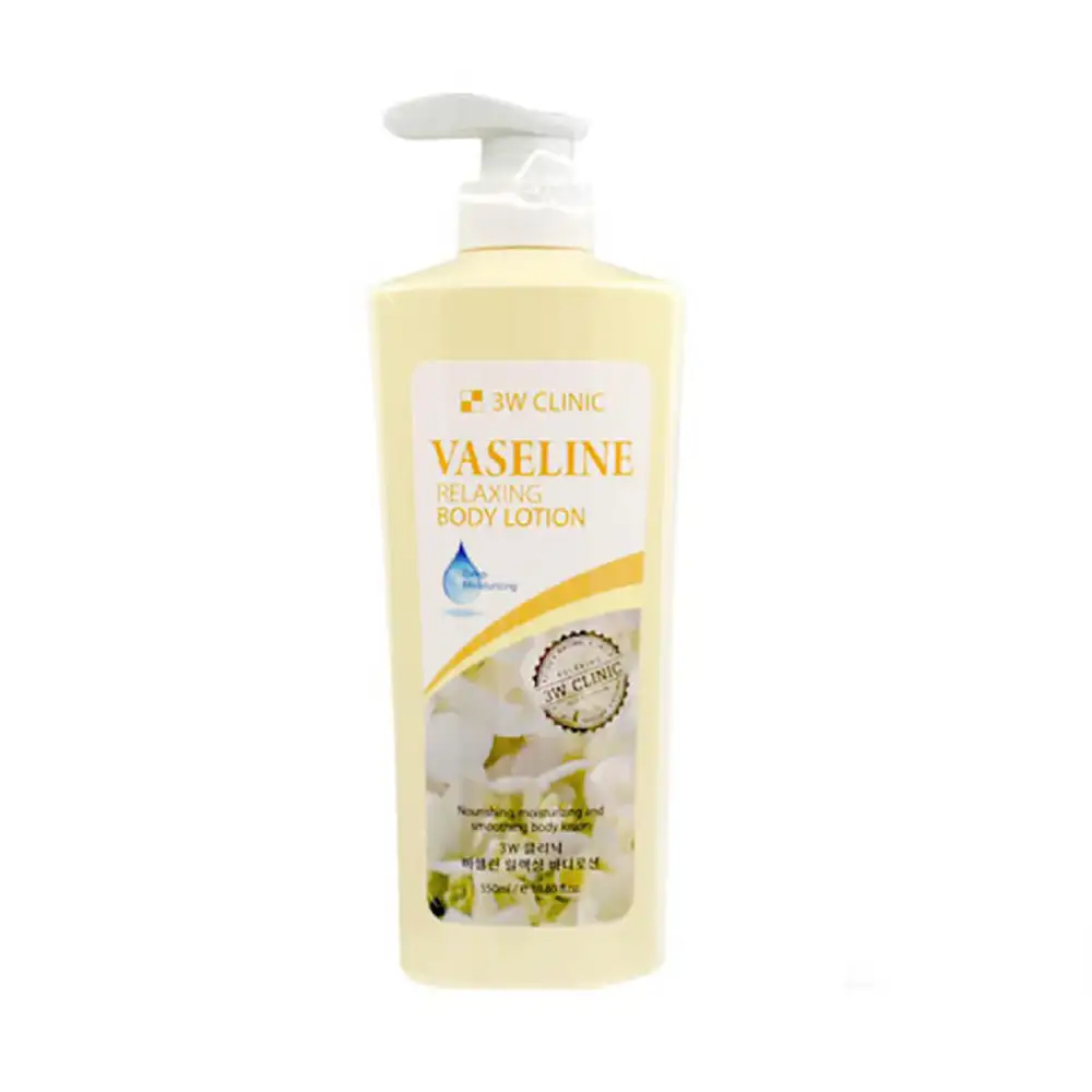 3W Clinic Vaseline Relaxing Body Lotion 550ml | Sinin