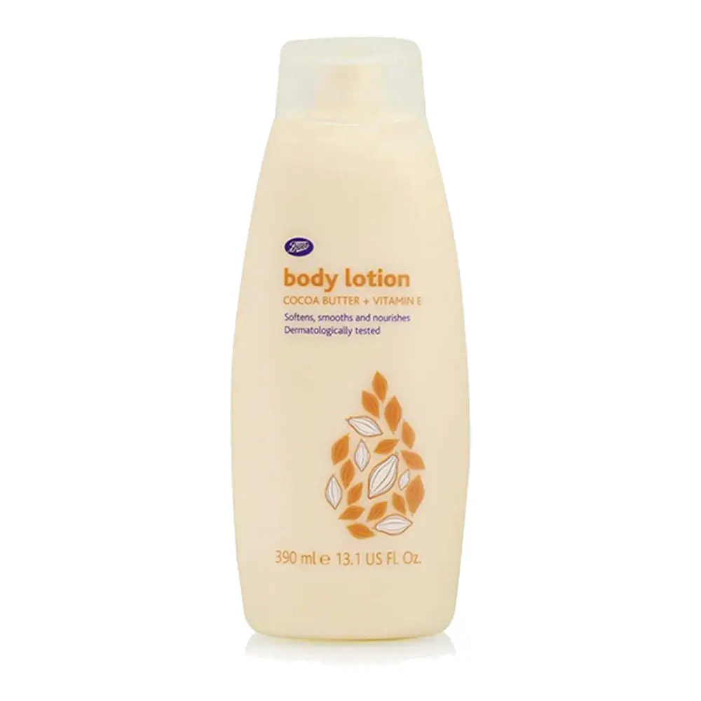 Boots Cocoa Butter & Vitamin E Body Lotion 390ml | Sinin