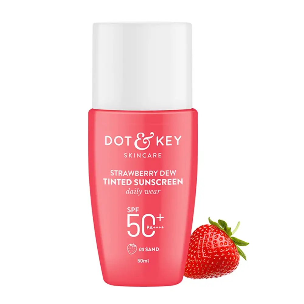 Dot & Key Strawberry Dew Sunscreen SPF 50+ PA++++ 50ml | Sinin