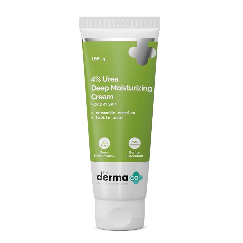 The Derma Co 4% Urea Deep Moisturizing Cream with Lactic Acid ...
