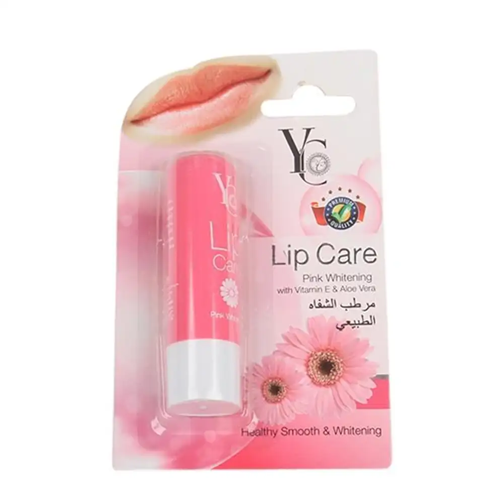 YC Pink Whitening Lip Care With Vitamin E & Aloe Vera | Sinin