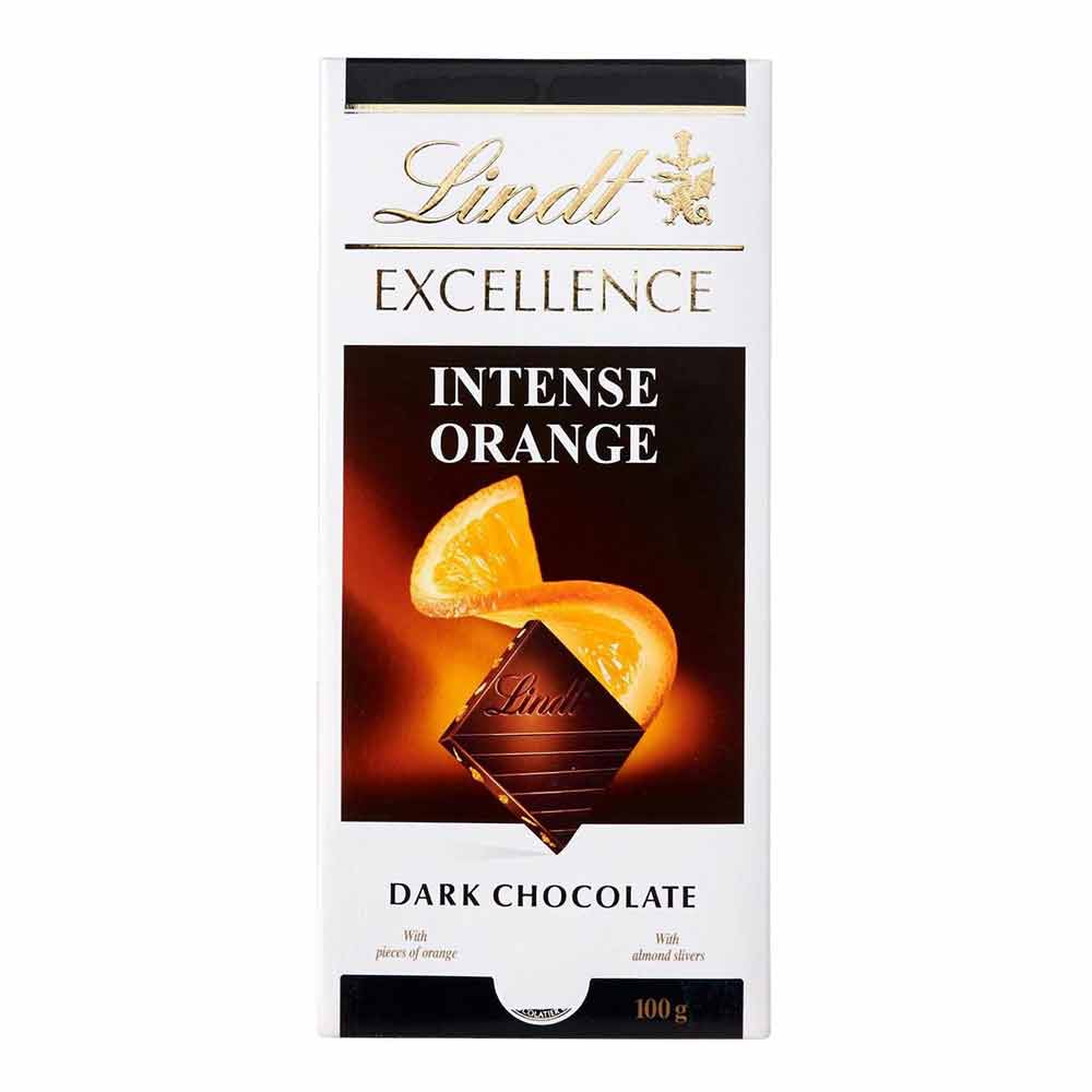 Lindt Excellence Orange Intense Dark Chocolate | Sinin