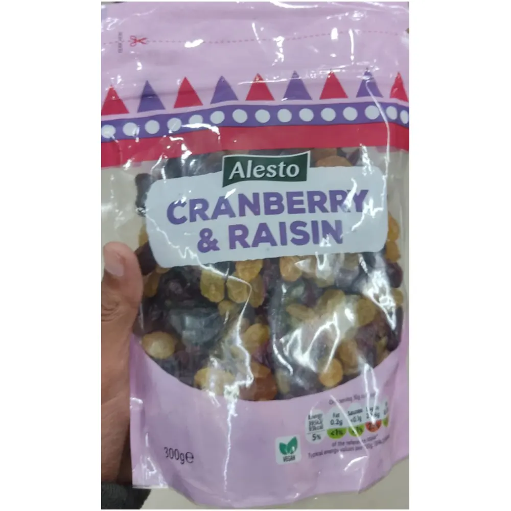 Alesto Cranberry & Raisin Mix 300g | Sinin