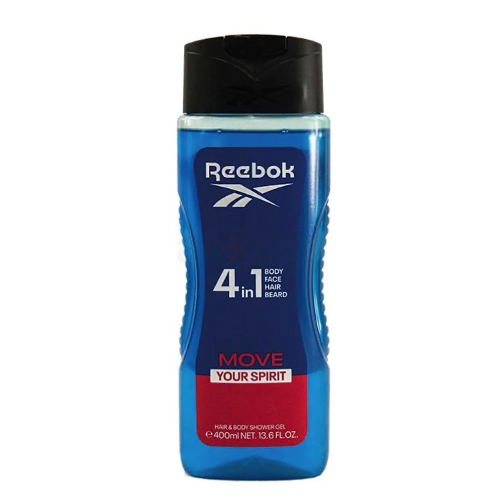 Reebok Move Your Spirit 4in1 Hair & Body Shower Gel 400ml | Sinin