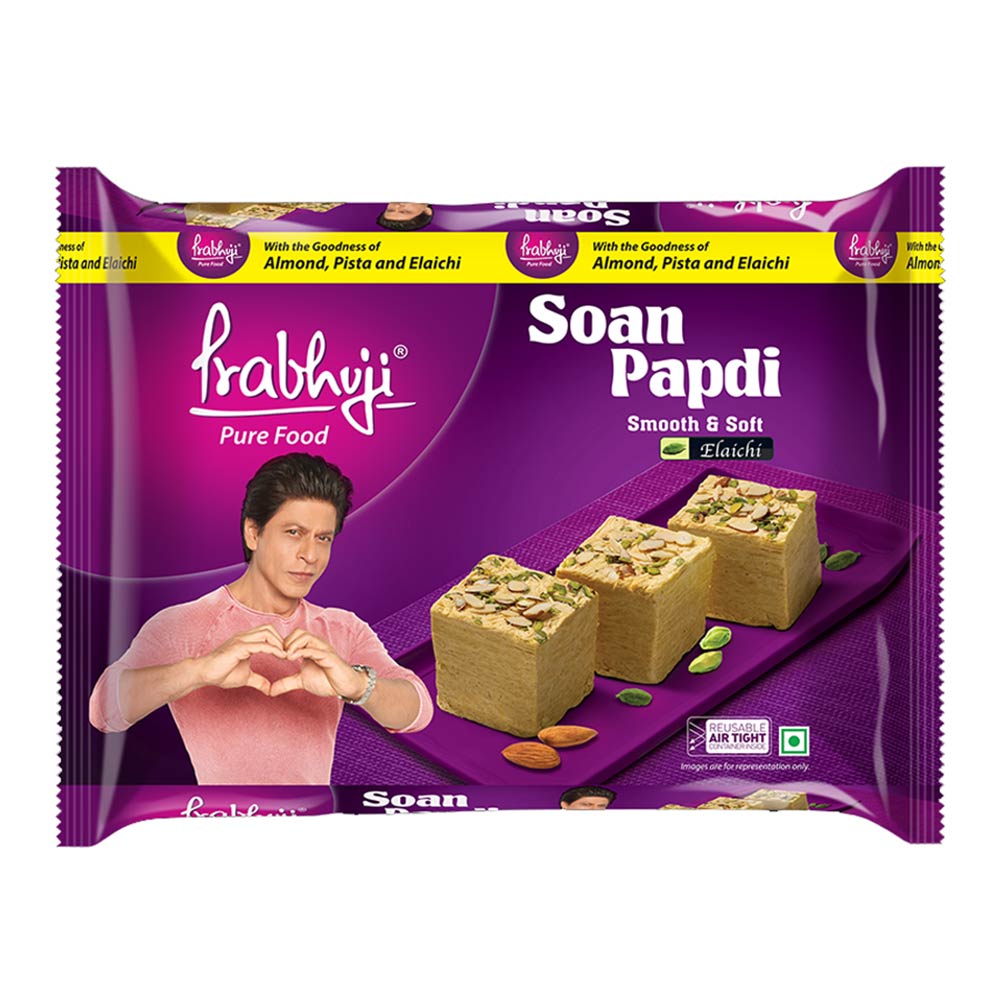 Prabhuji Pure Food Elaichi Soan Papdi 450g | Sinin