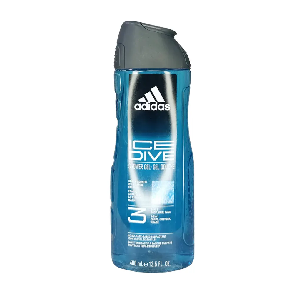 Adidas Ice Dive 3in1 Shower Gel 400ml | Sinin