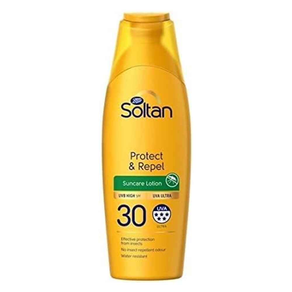 Boots Soltan Protect & Repel Suncare Lotion SPF30 200ml | Sinin
