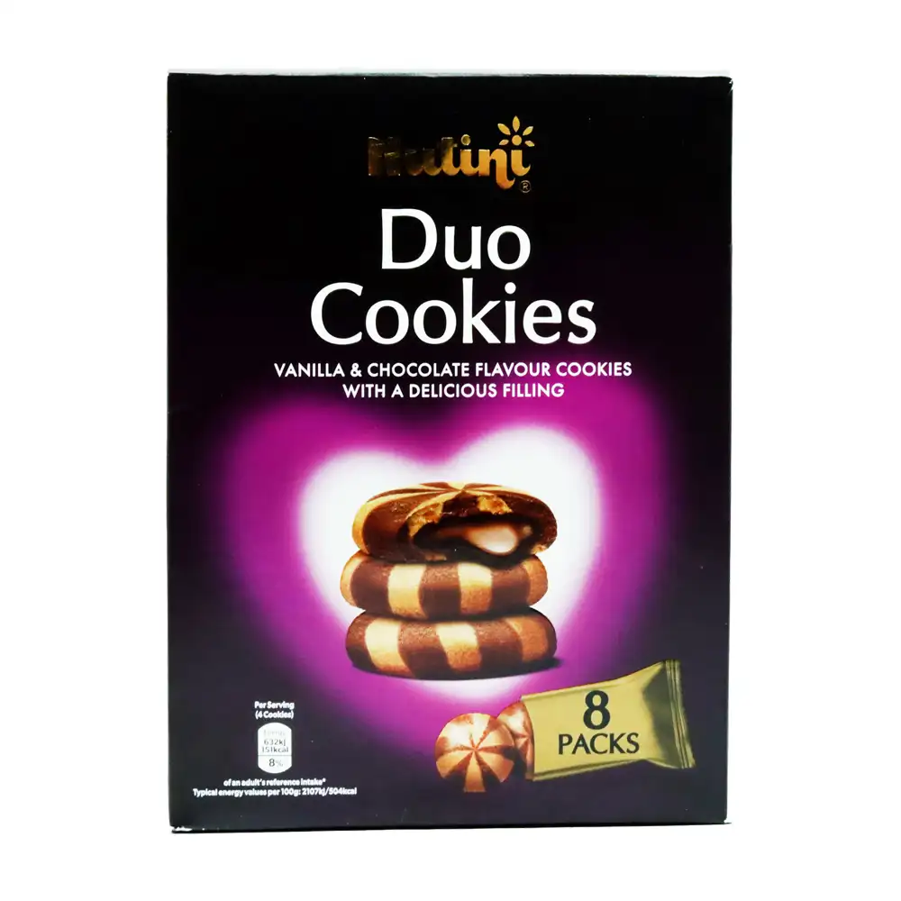 Nutini Duo Cookies with Filling 240g | Sinin