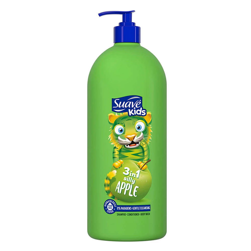 Suave Kids Silly Apple 3-in-1 Shampoo Conditioner Body Wash 700ml | Sinin