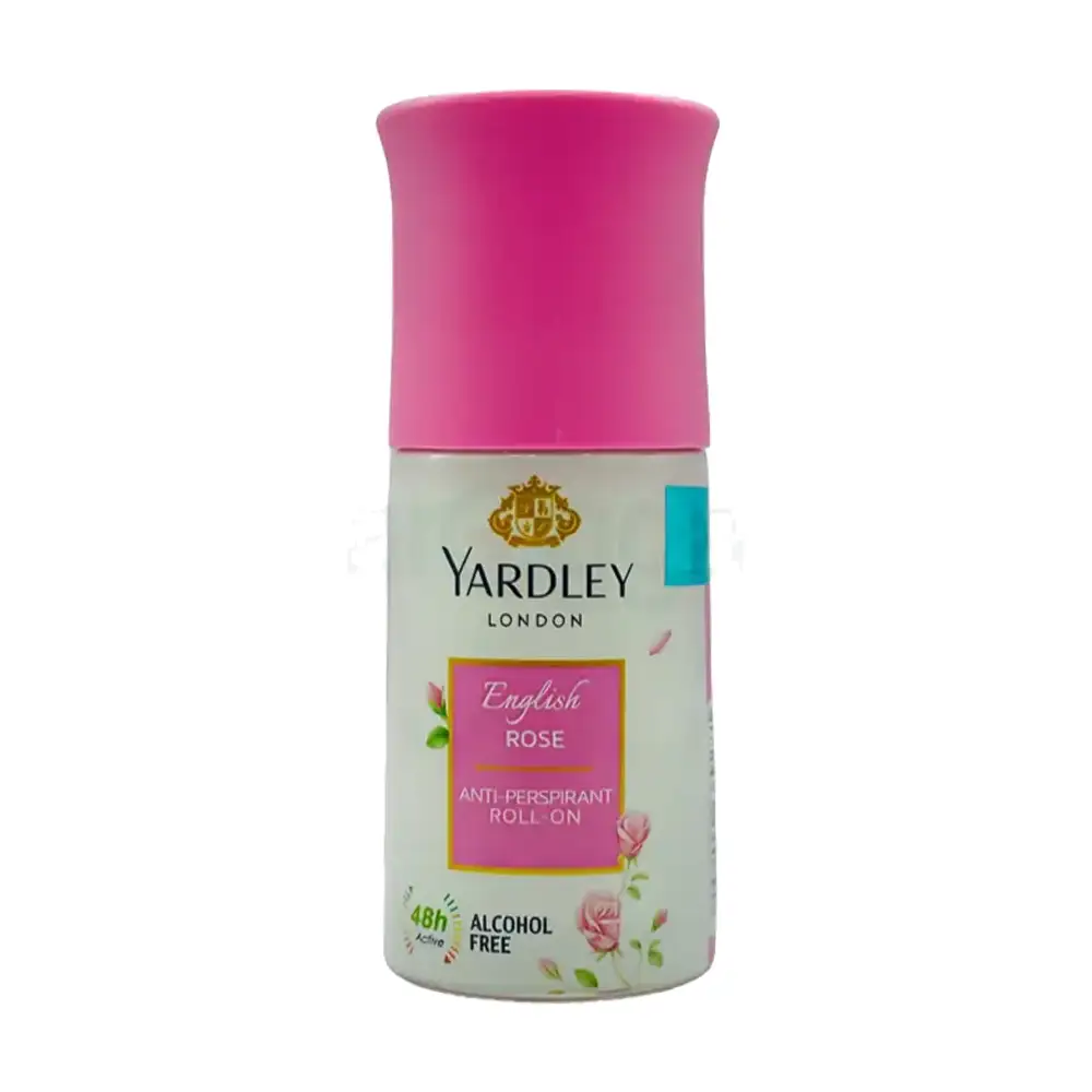 Yardley London English Rose Anti-Perspirant Roll On 50ml | Sinin