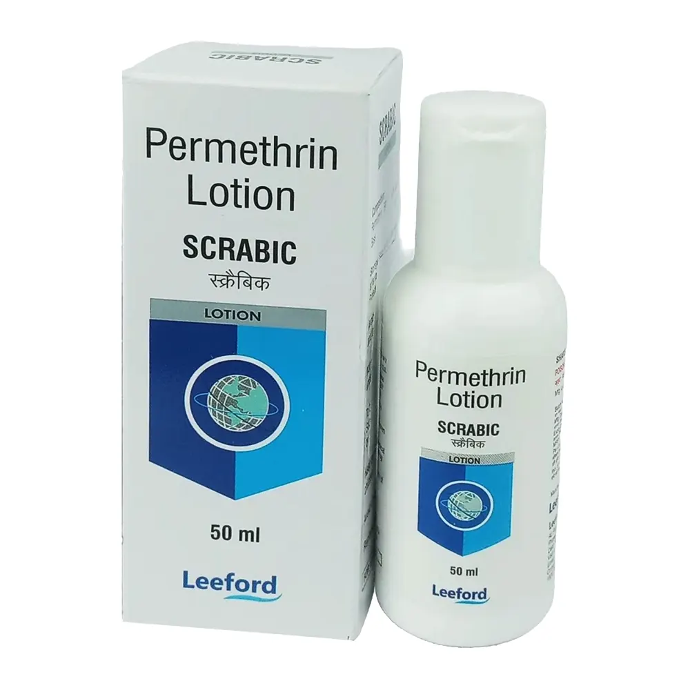 Leeford Scrabic Permethrin Lotion 50ml | Sinin
