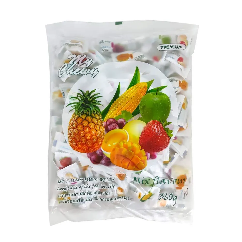 My Chewy Milk Jelly Mix Fruit Flavor 360g | Sinin